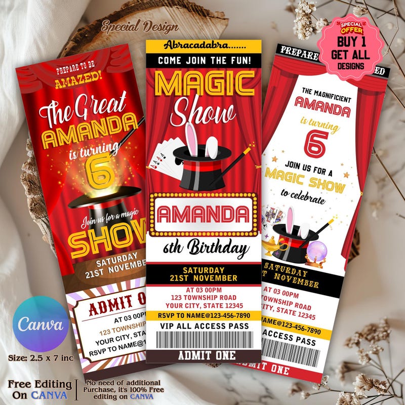 Magic Show - Etsy
