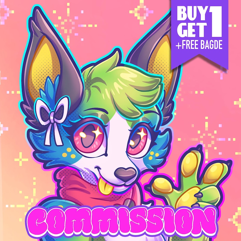 Furry Art Commission - Etsy