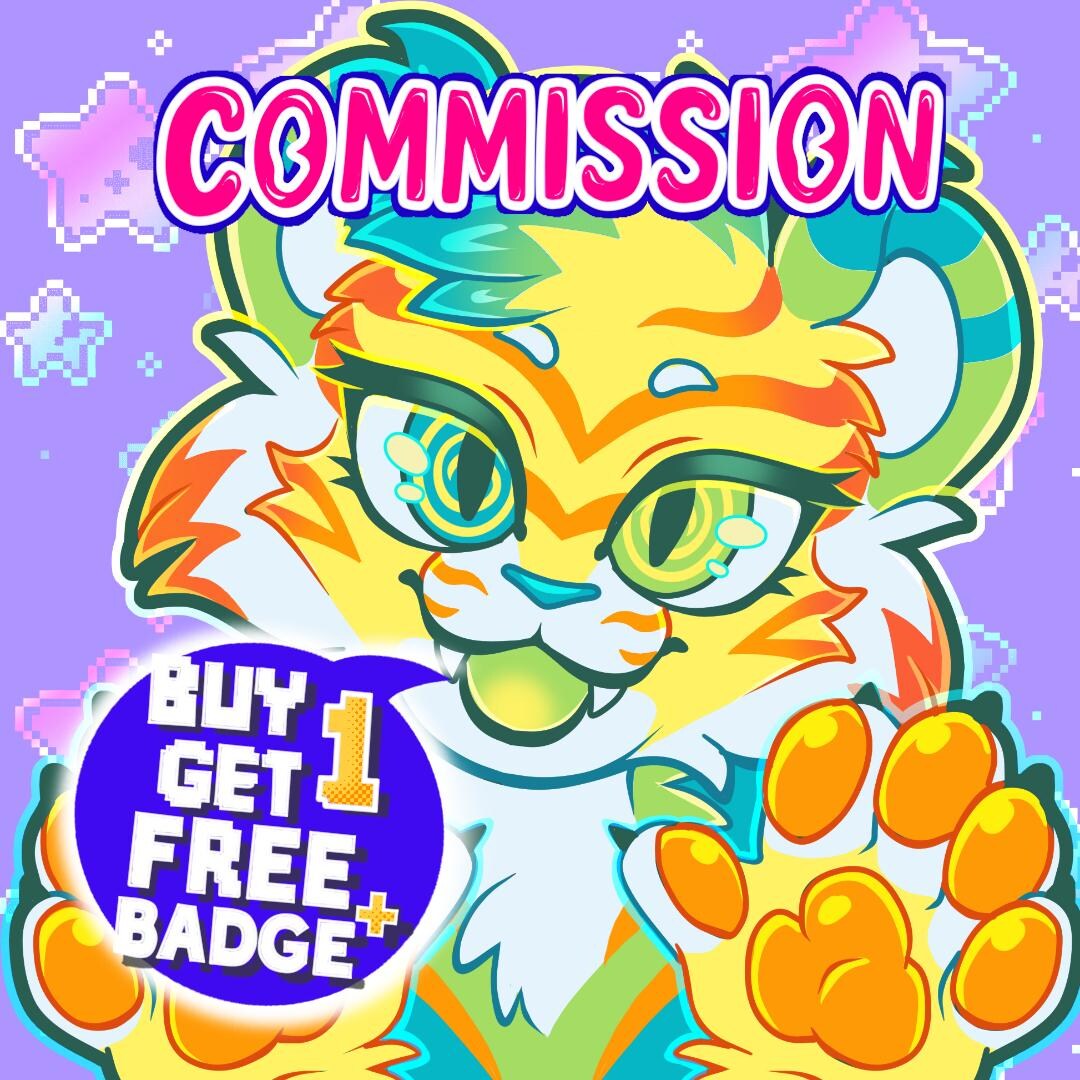 Furry PFP, Fursona Headshot Icon, Profile Picture Fursona Art, Fursona ...