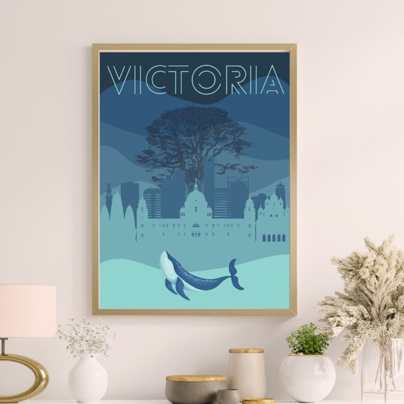 Victoria Bc Art Digital - Etsy UK