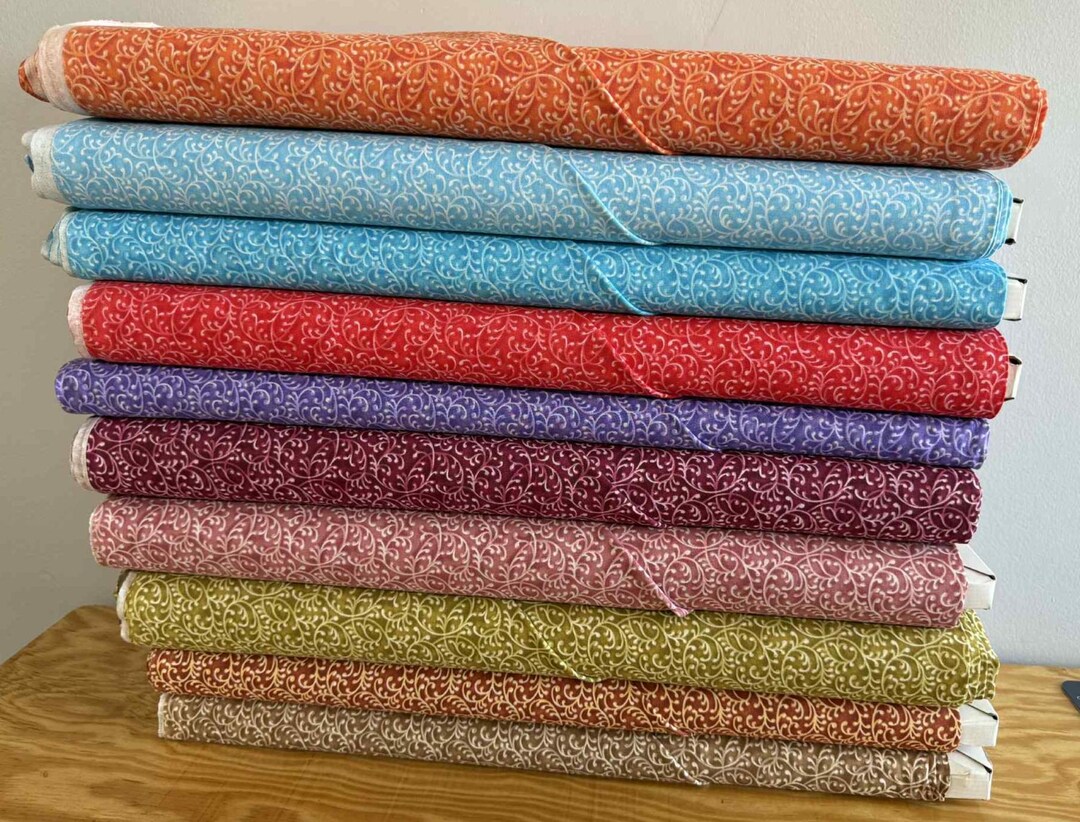Freeway Cotton Fabric Choose Your Shade, Sold in the Half and Full Yard ...