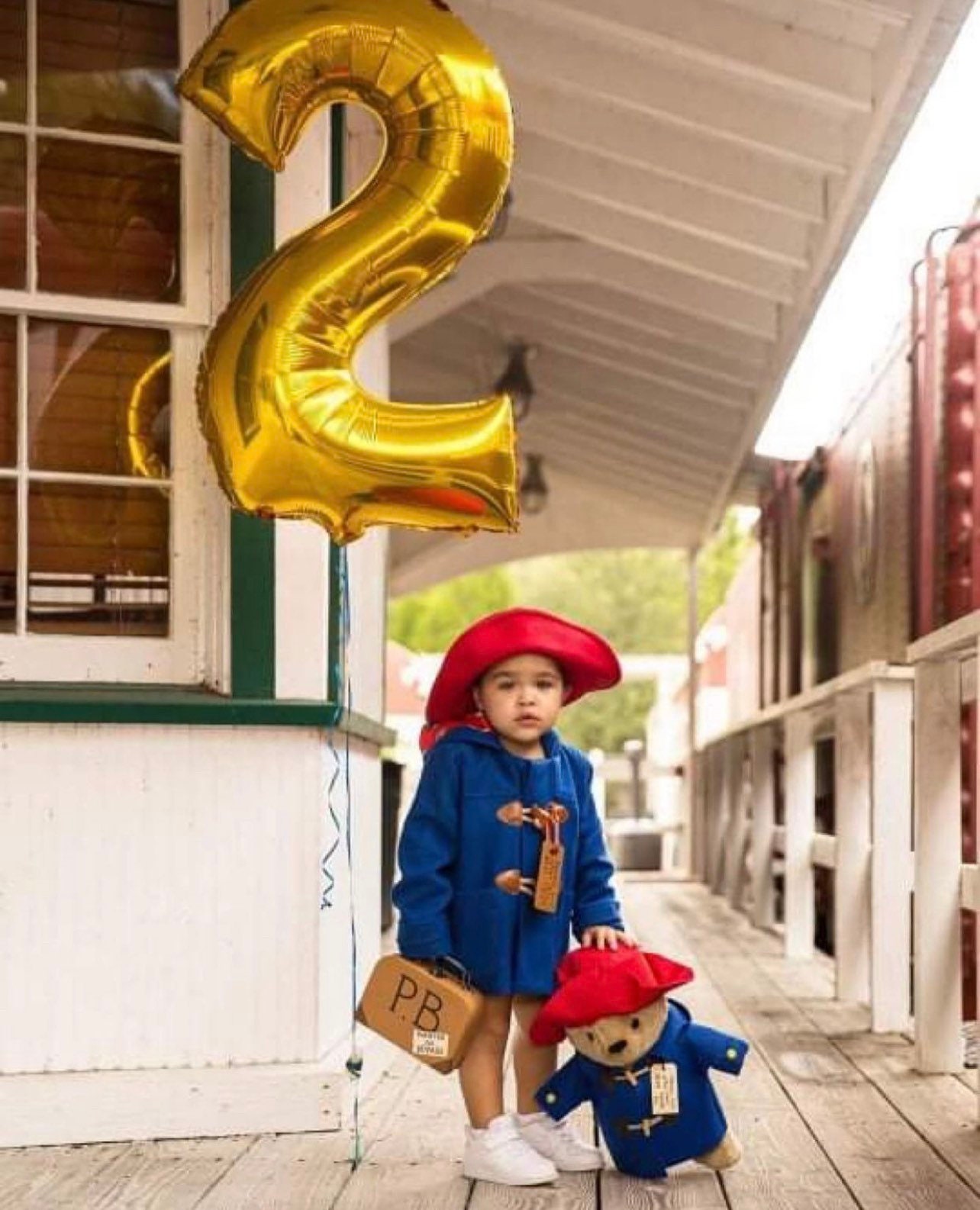 Paddington Bear Duffle Coat Children's Classic Blue Wool Toggle Coat ...
