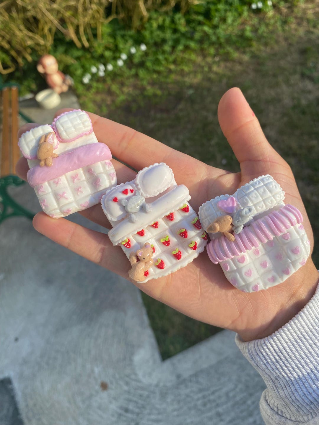 Sleepy Animal Polymer Clay Worry Stones - Etsy