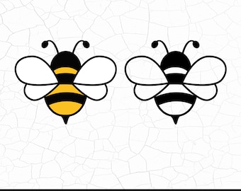 Bee SVG Bundle, Bee Cricut File, Bee Silhouette Svg, Insect Vector, Bee ...