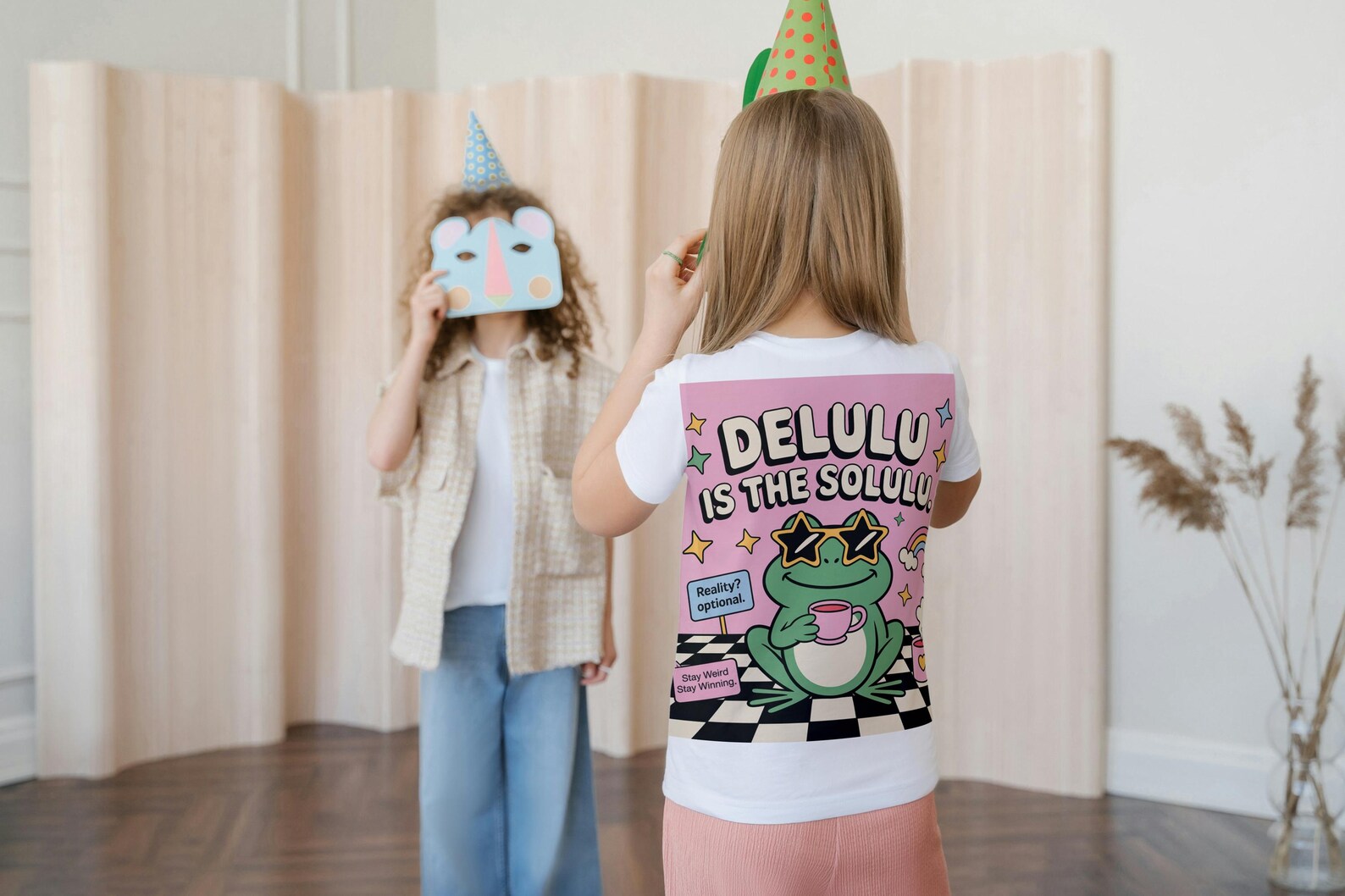 Delulu is the Solulu Frog Print | Funny Meme Wall Art | Retro Aesthetic ...