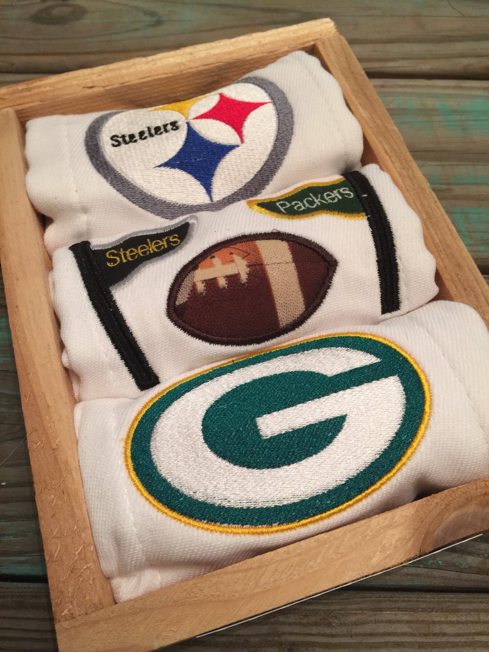 Personalized Burp Cloths, House Divided, NFL, NBA, Hockey, MLB - Etsy
