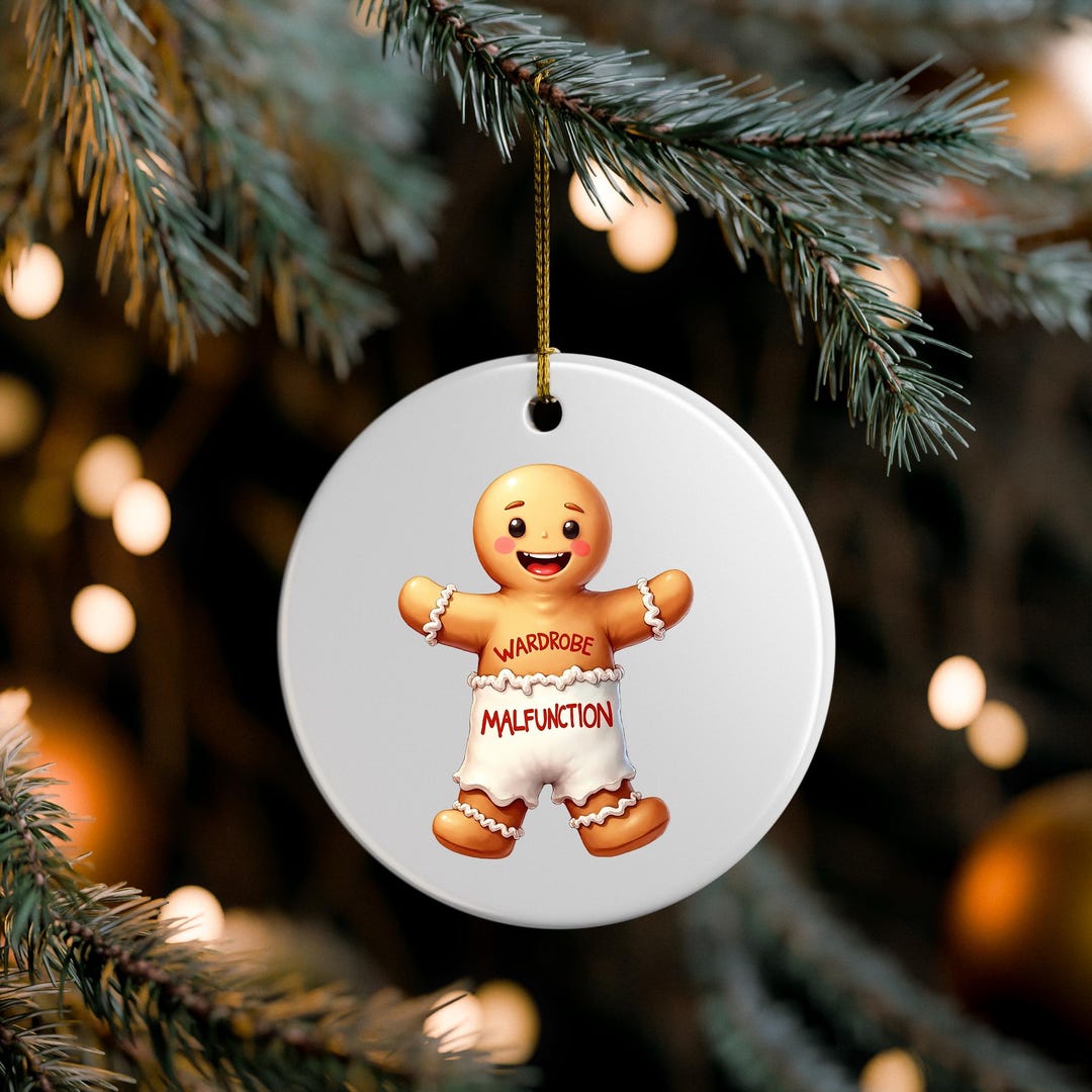 Personalized Wardrobe Malfunction Family Christmas Tree Custom Name ...