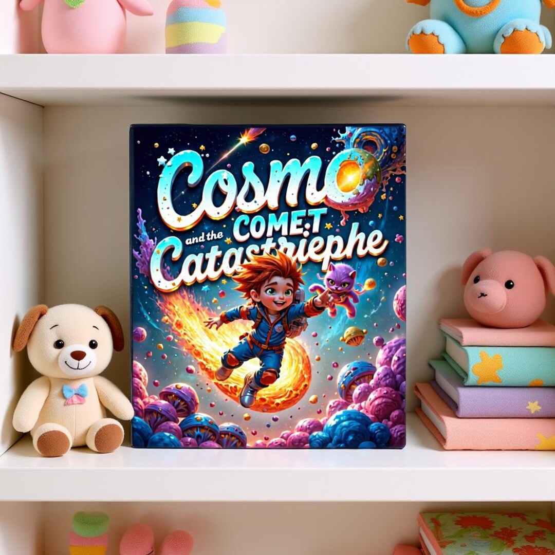 Kids Digital Book: Cosmo's Comet Catastrophe Adventure (PDF + Flipbook ...