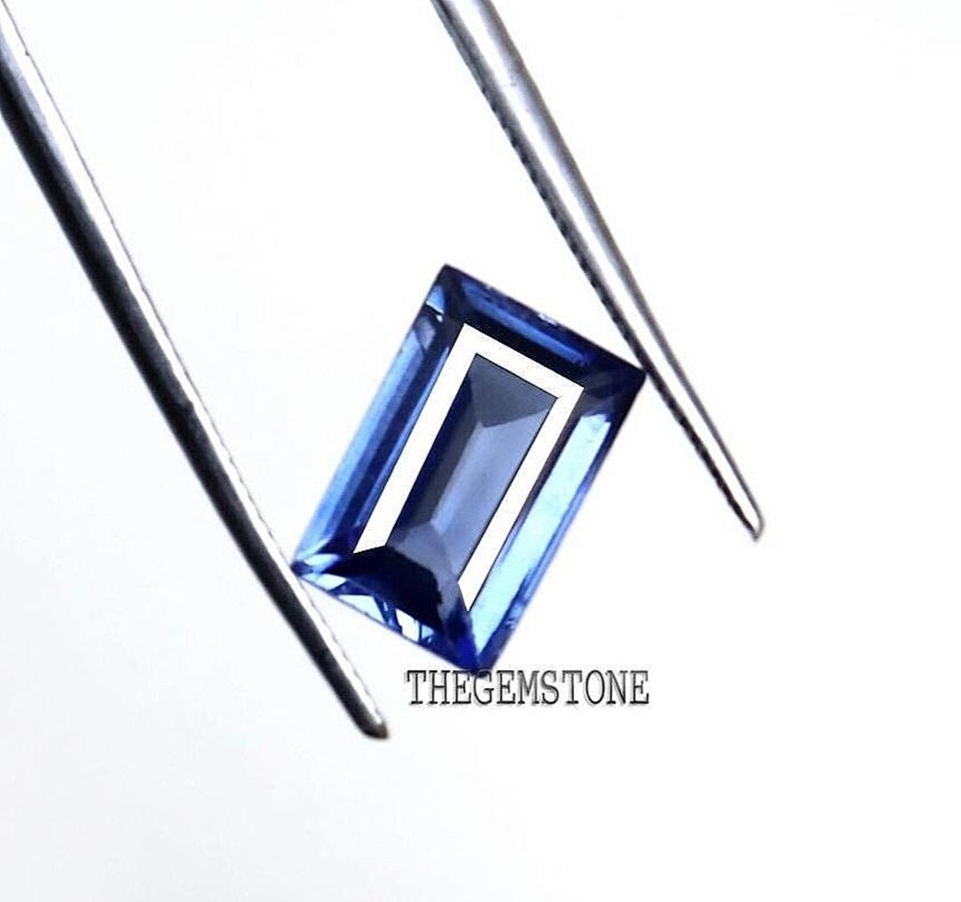 AAA+ 3.55 CT Tanzanite Princess Cut Natural Gemstone: December ...