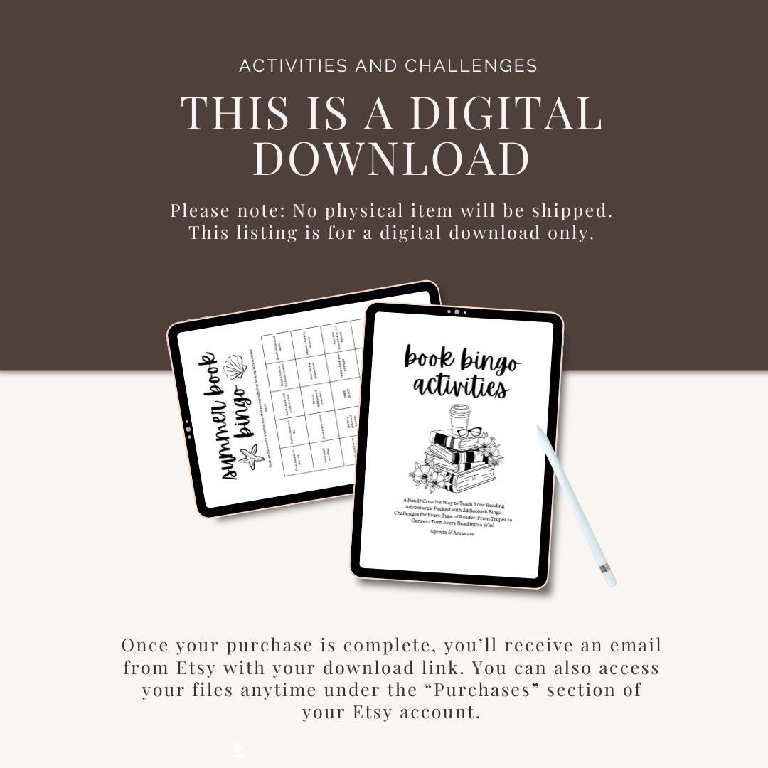 Editable Bookish Bingo Printable | 25 Unique Bingo Spreads for Readers ...