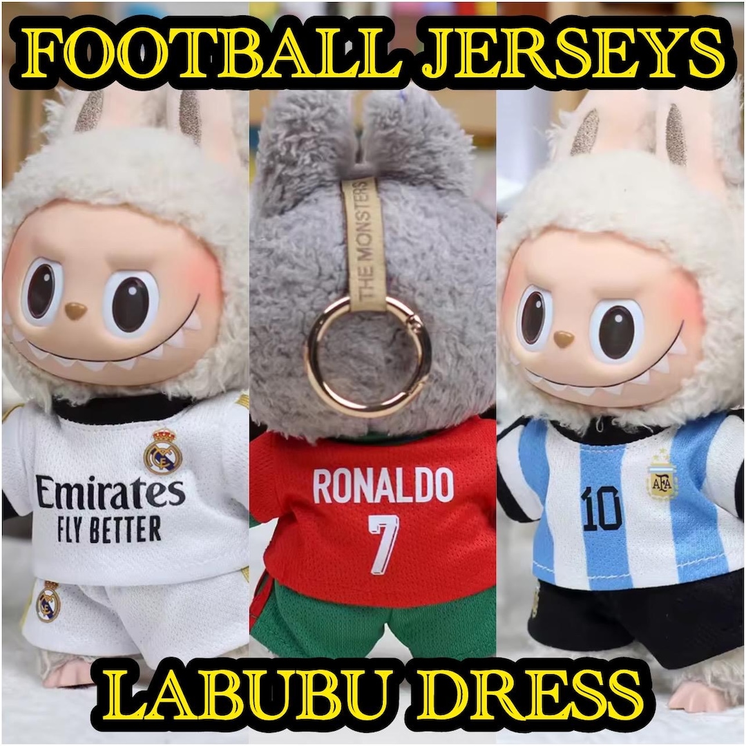 Labubu Football Jersey – Cute Sports Style Shirt | Kawaii Designer Toy ...