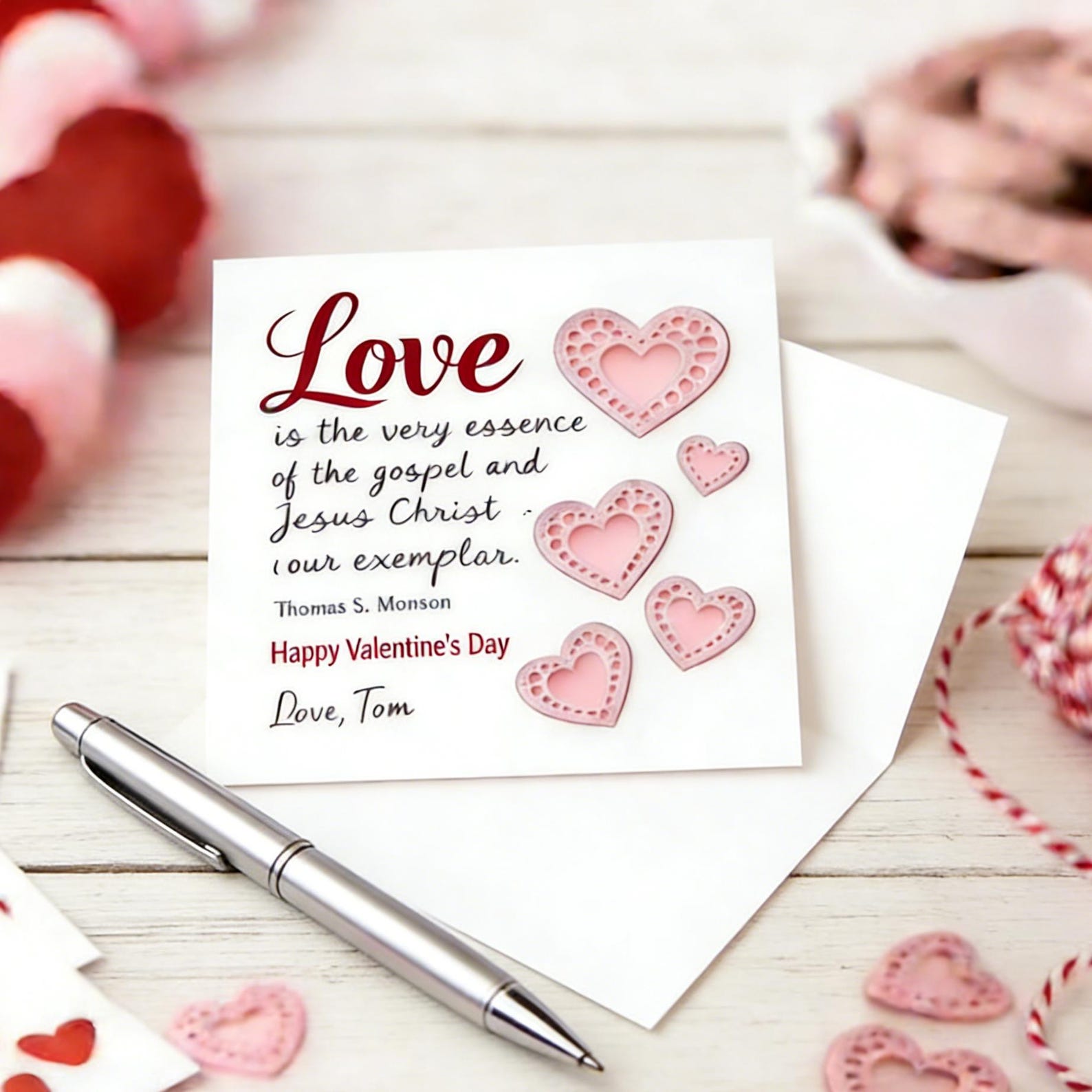 LDS Valentine's Day Card,lds Relief Society Sisters Gift,latter-day ...