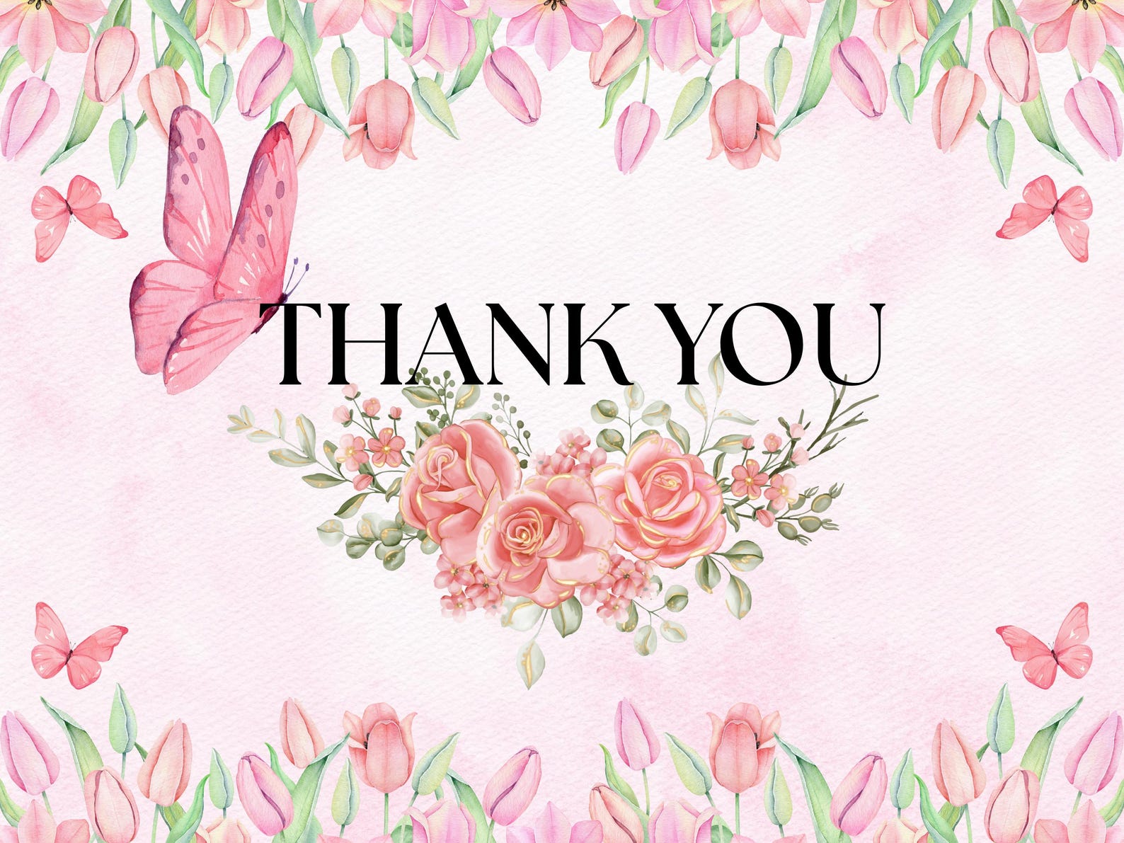 Pastel Pink Floral Digital Paper | Blush Rose Scrapbook Pages ...