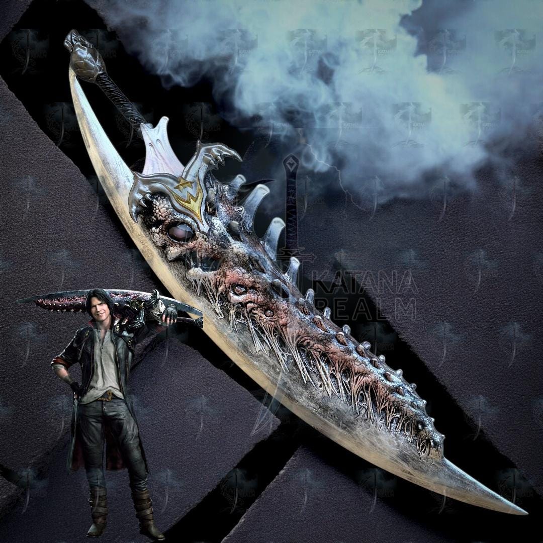 Devil Sword Sparda Replica – Full Size DMC5 Sword Kit, Devil May Cry 5 ...