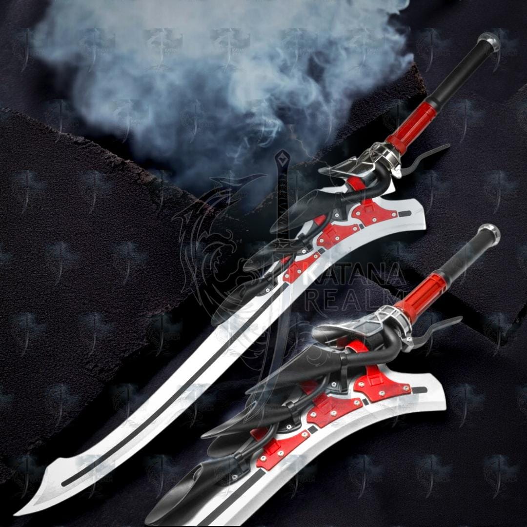 Devil May Cry 4 Red Queen Sword | Full Metal Cosplay Sword | Life-size ...