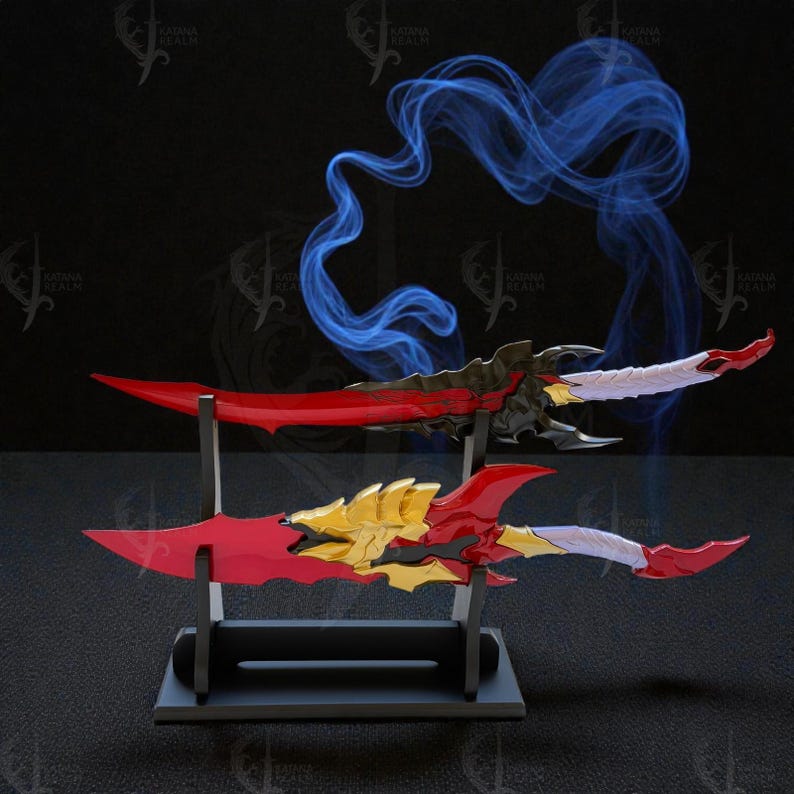 Kamish's Wrath Dagger – Solo Leveling Sword Replica | Sung Jin Woo ...