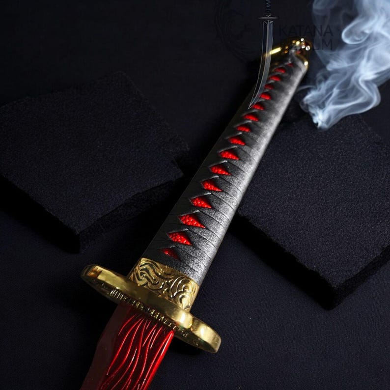 Rivers of Blood Replica Katana Sword – Samurai Sword – Elden Ring ...