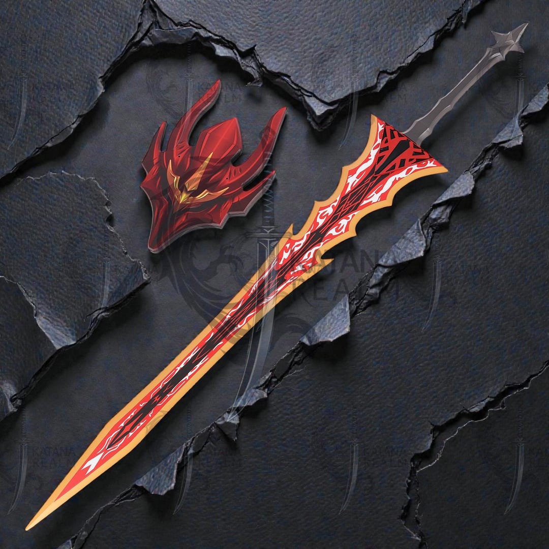 Solo Leveling Igris Sword – Scale Metal Replica | Solo Leveling Arise ...