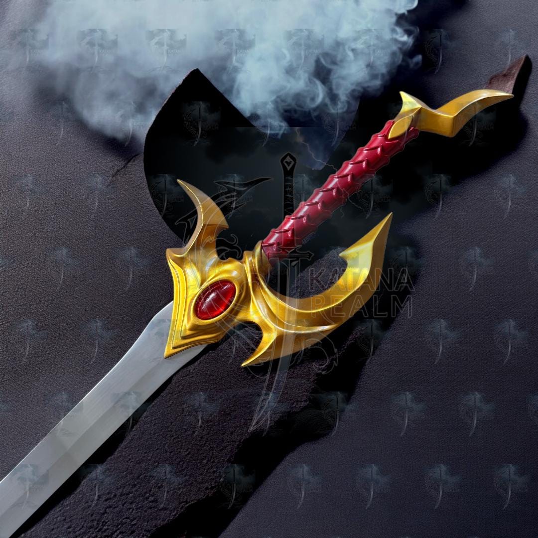 Solo Leveling Cha Hae-in Sword – Life-size Metal Cosplay Replica, Solo ...