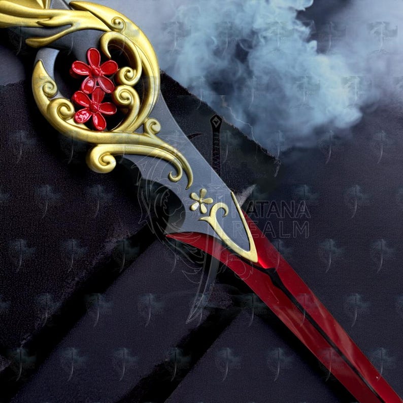 Demonic Plum Flower Sword Replica • Solo Leveling ARISE Cosplay - Etsy