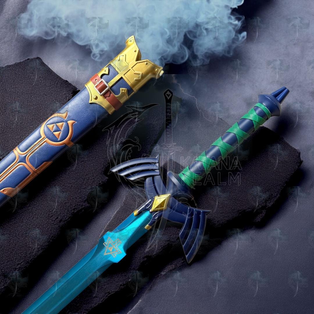 Zelda Master Sword V3 Life-size Metal Replica | Breath of the Wild ...