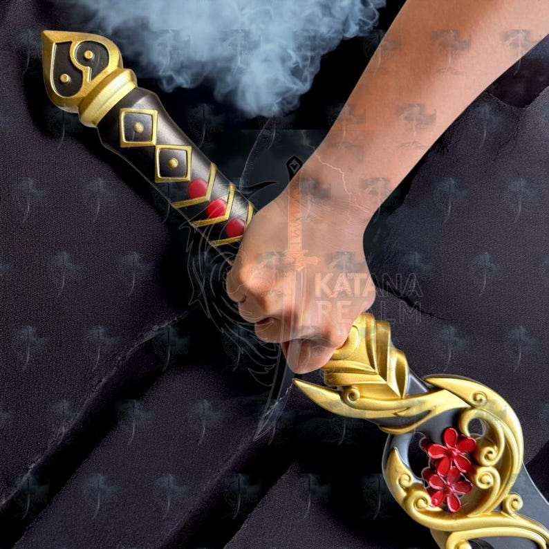 Demonic Plum Flower Sword Replica • Solo Leveling ARISE Cosplay - Etsy