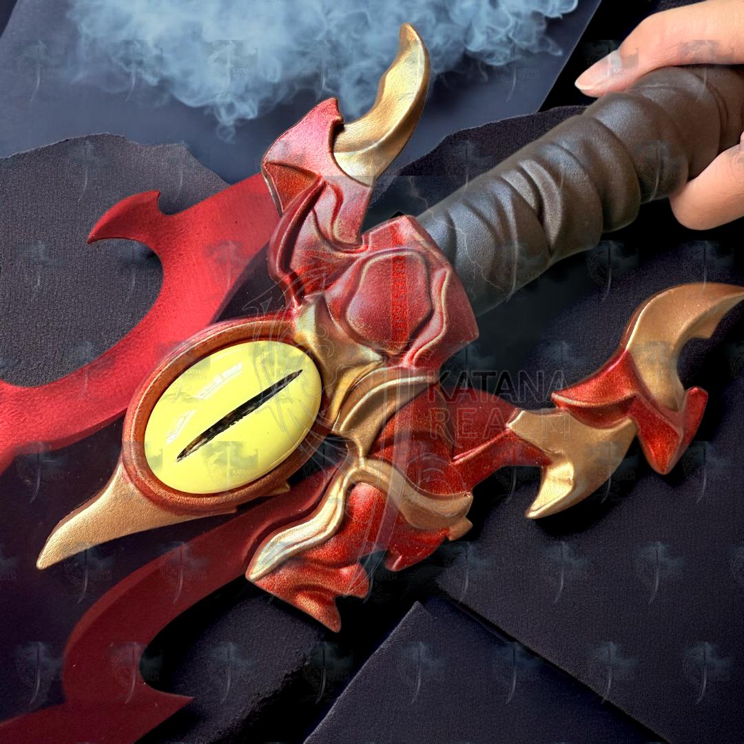 Demon King Dagger | Solo Dagger Fang Cosplay Sword | Demon King Metal ...
