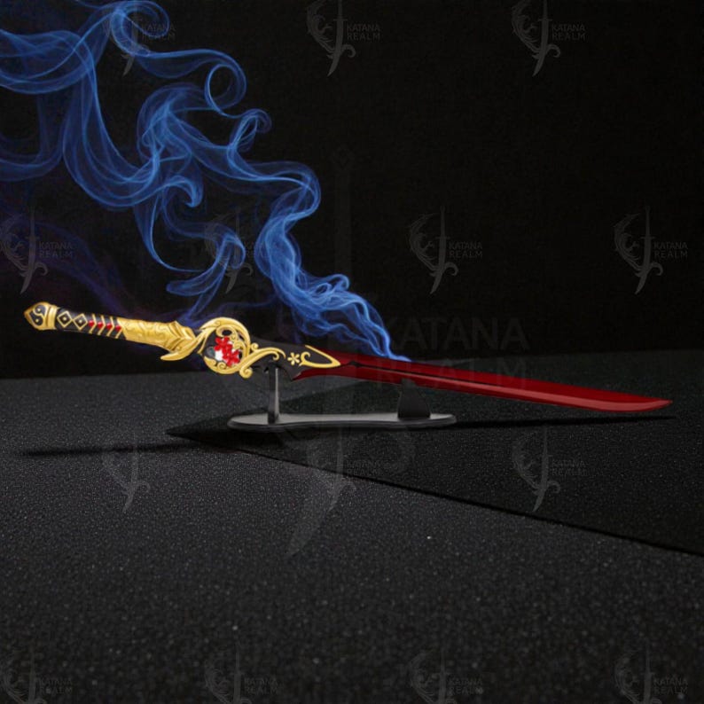 Réplica de la espada demoníaca Flor de Ciruelo • Cosplay ARISE de ...