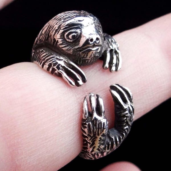 Sloth Ring - Etsy