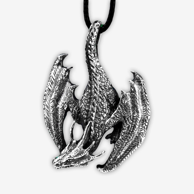 Fantasy Oxidized Pendant - Etsy