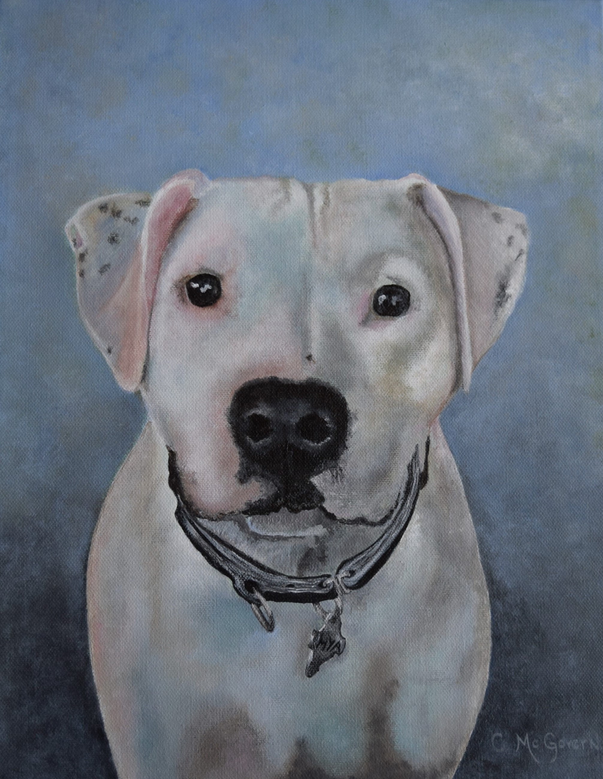 Pintura de perro personalizado / retrato del perro de la foto / retrato ...