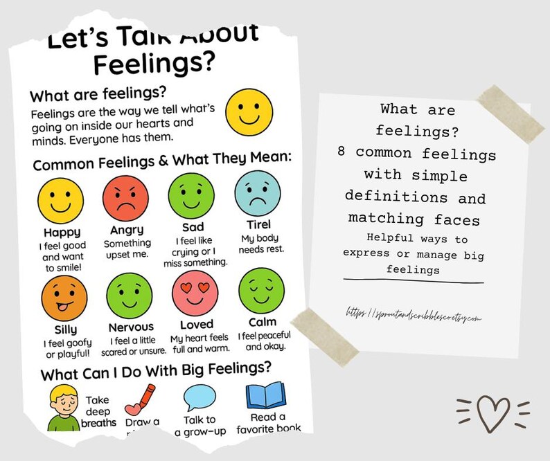 Let’s Talk About Feelings! - Etsy