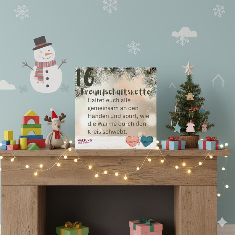 Printable Advent Calendar for Kindergartens | Mindful, Sustainable ...