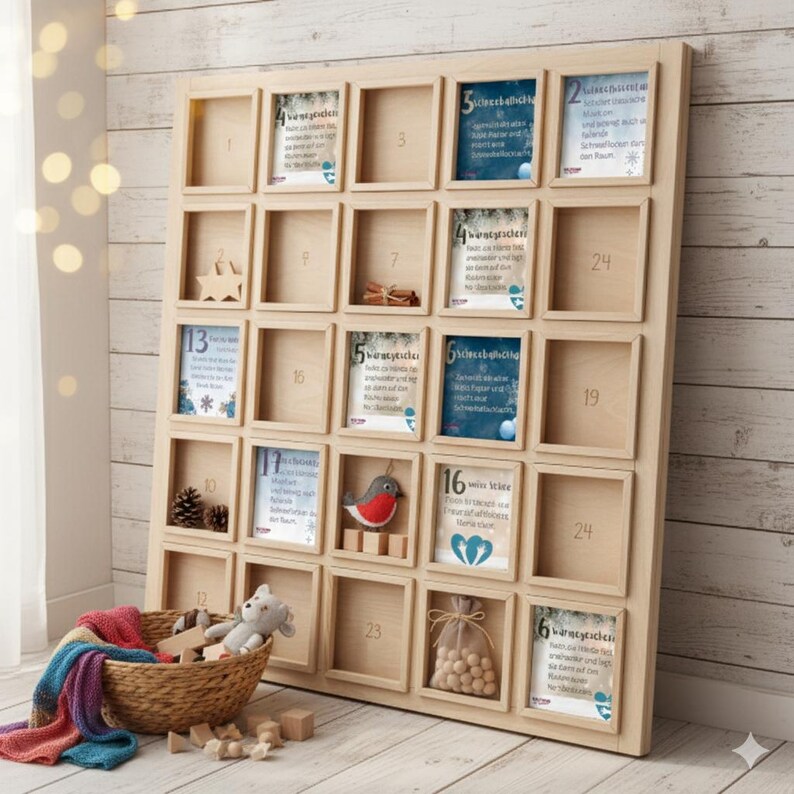 Printable Advent Calendar for Kindergartens | Mindful, Sustainable ...