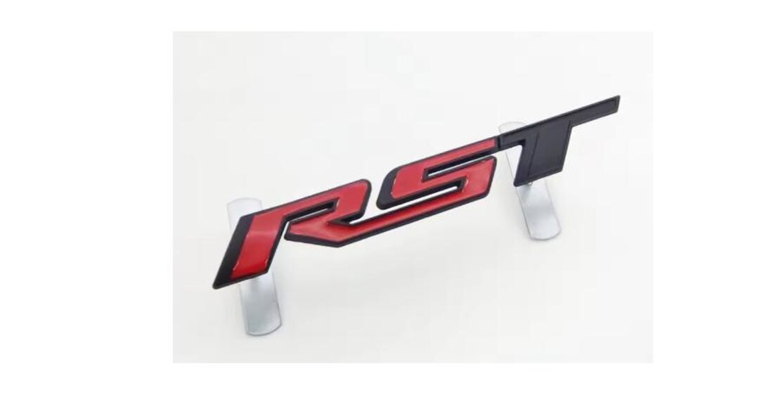 3D Metal RST Badge –front Grill Trunk Fender Emblem Grill for Chevrolet ...