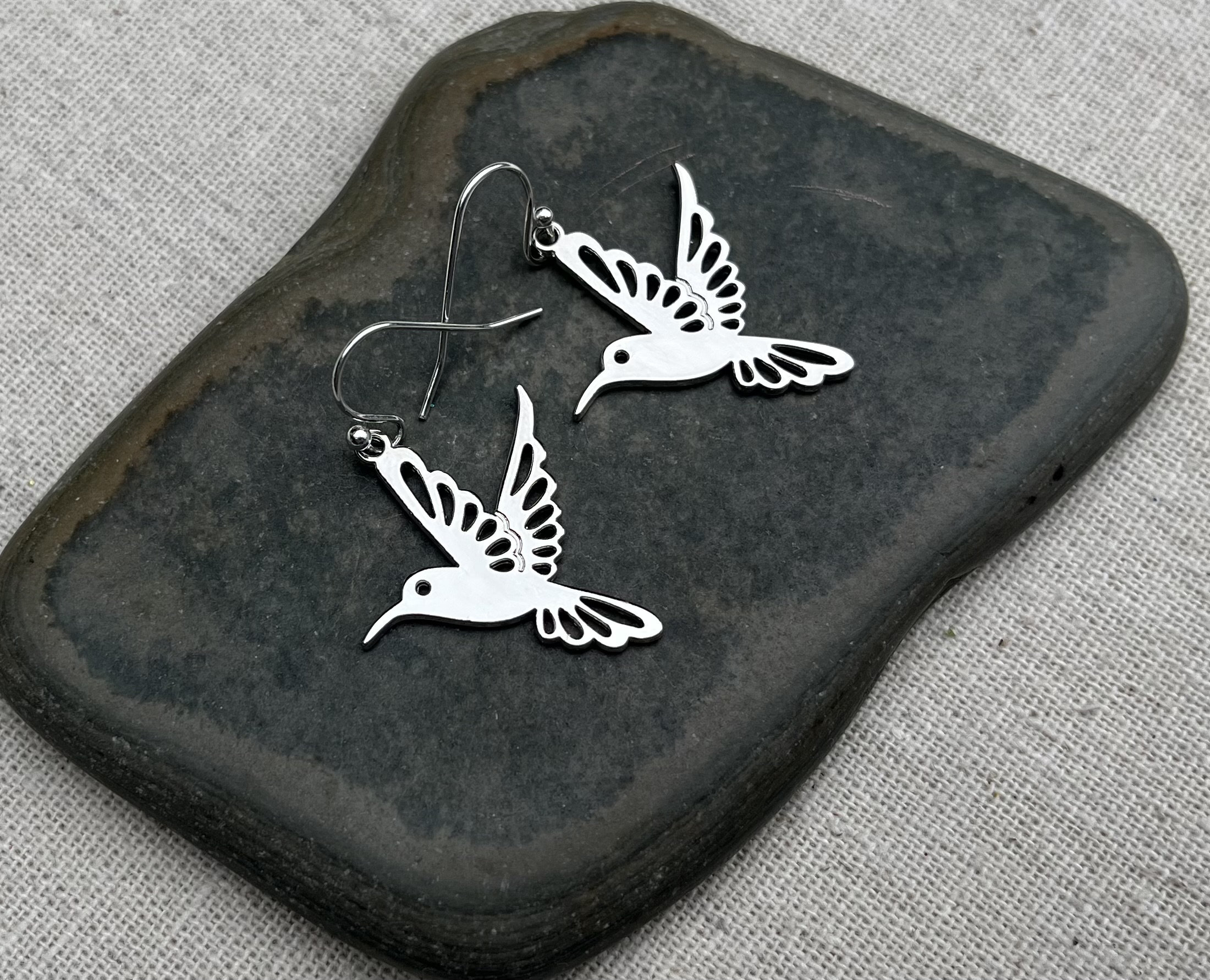 Hummingbird Earrings - Hummingbird Jewelry - Hummingbird Gifts ...