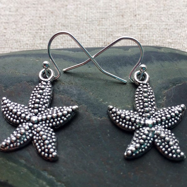 Starfish Earrings - Etsy