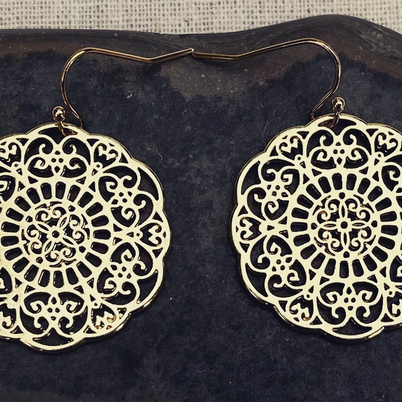 Filigree Earrings - Etsy