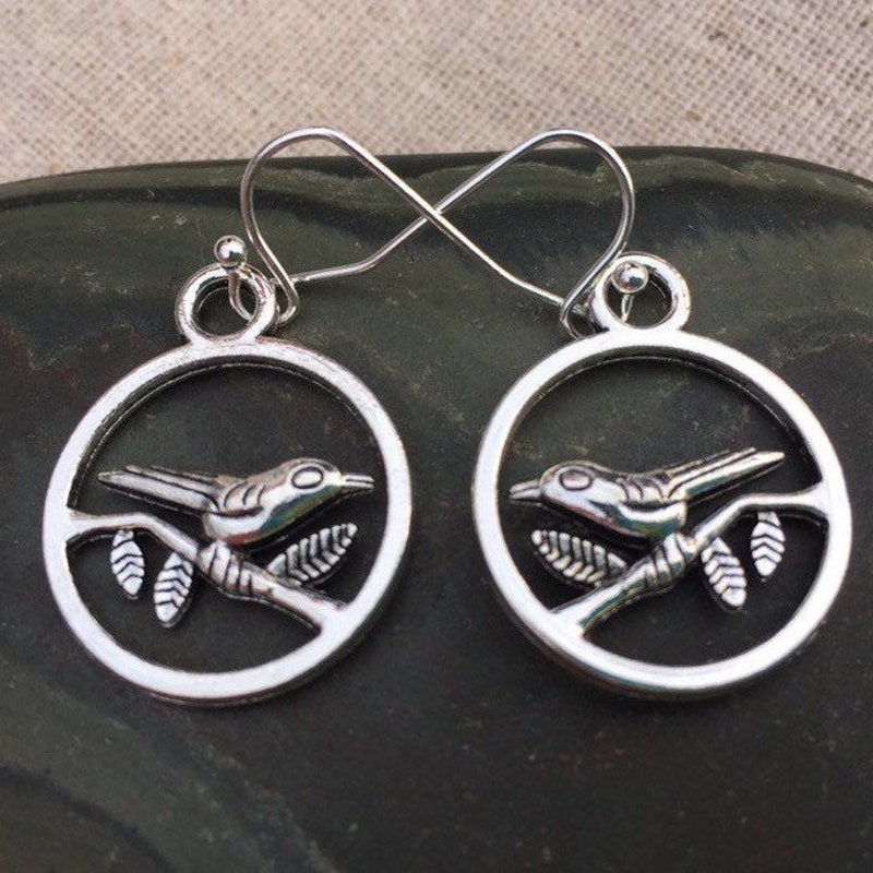 Bird Earrings - Etsy