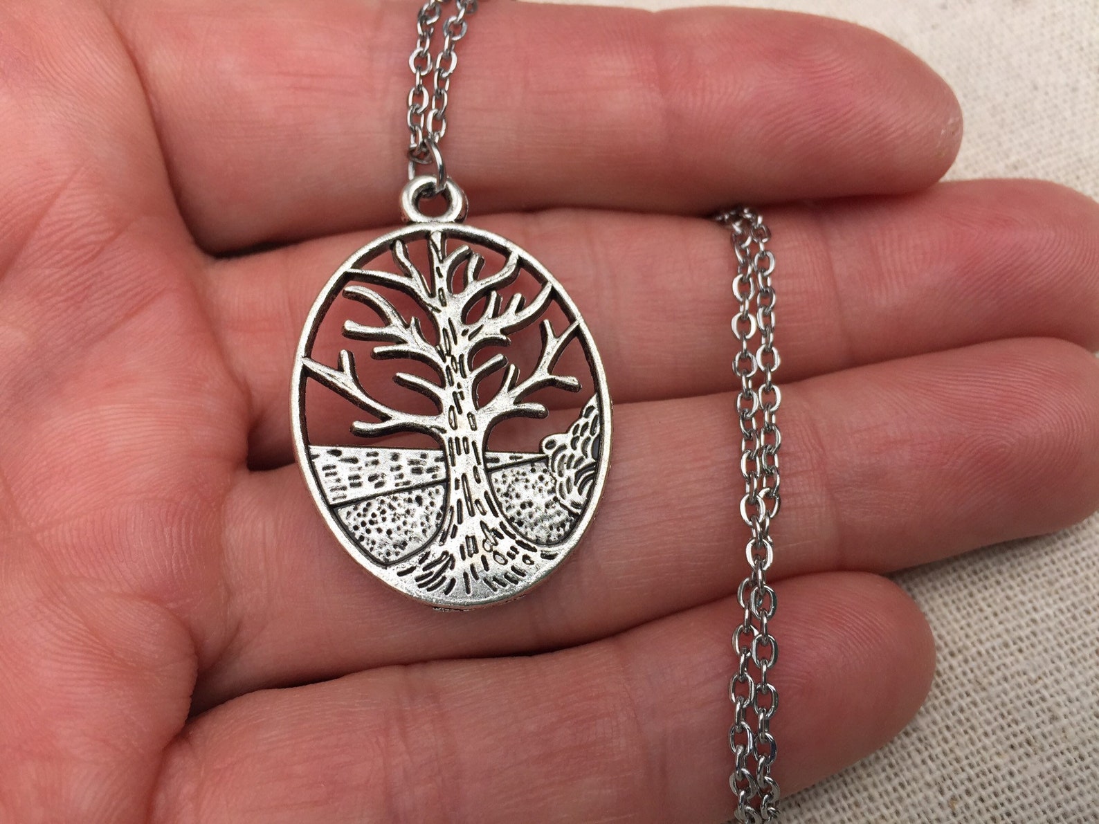 SALE Unique Woodland Necklace Nature Lover Necklace - Etsy