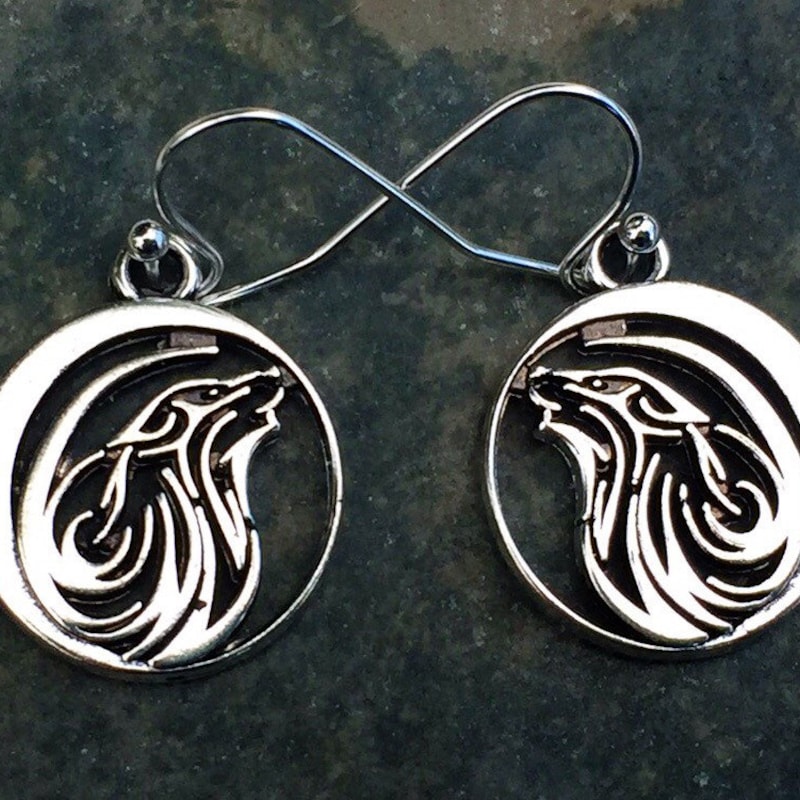Wolf Jewelry - Etsy