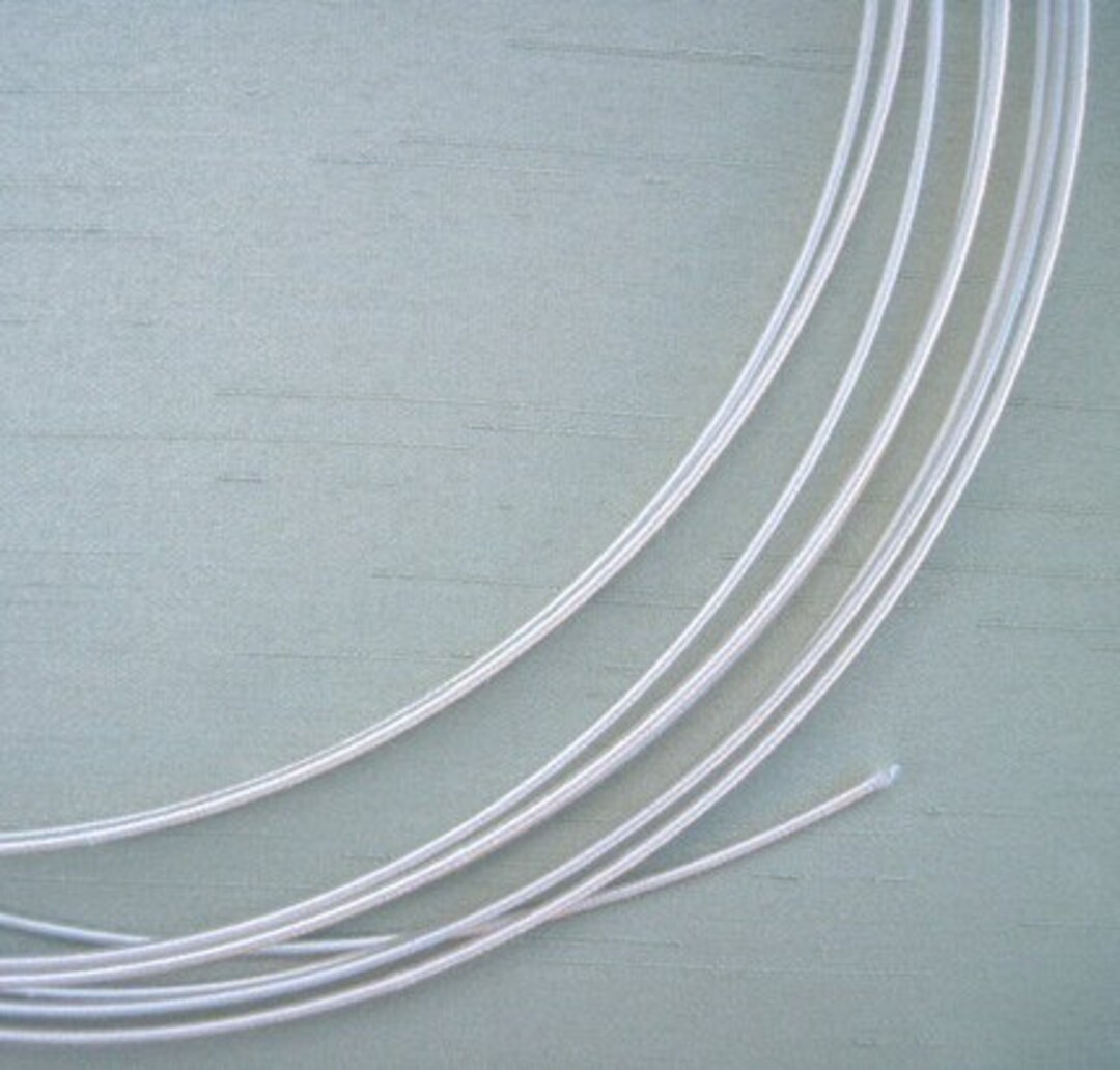 10 Yards 19 Gauge Millinery Wire White - Etsy