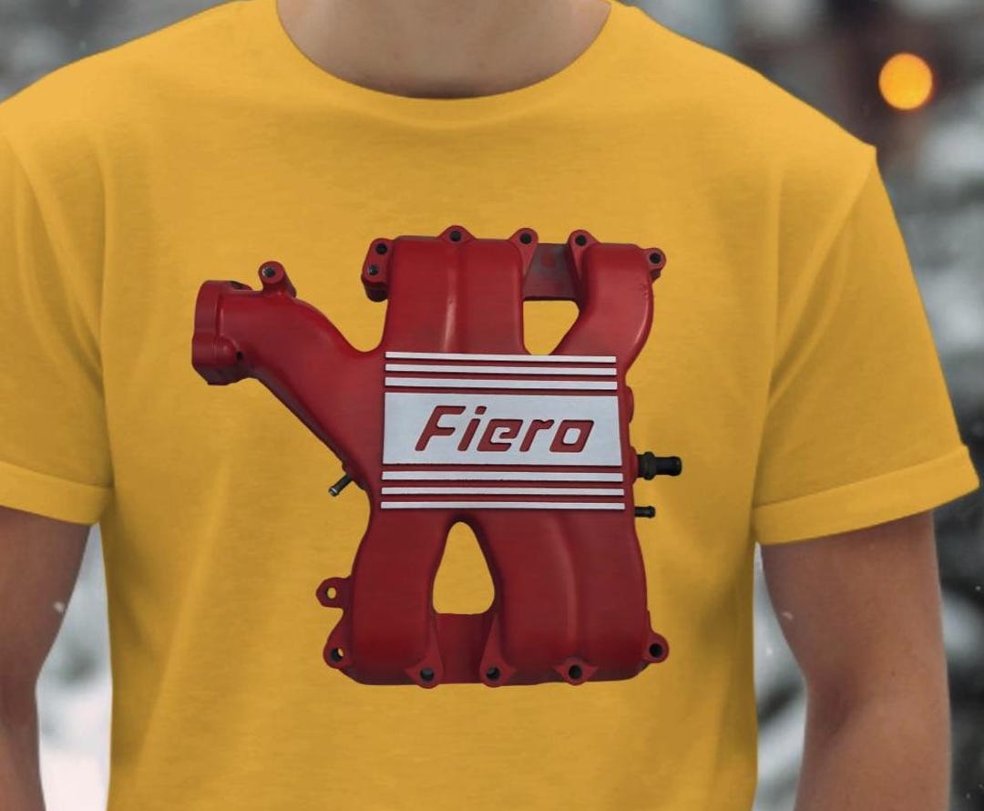 Fiero Intake Manifold T-shirt, Car Enthusiast Gift, Automotive Tee ...