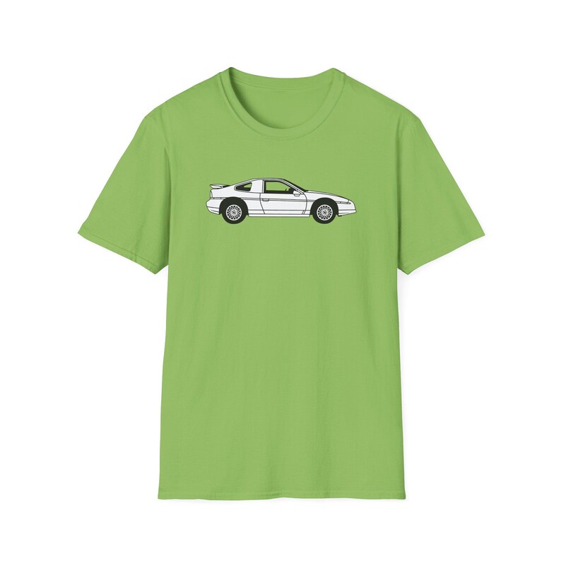 Fiero GT. A Simple and Sleek Line Art Drawing Silhouette Fiero GT ...