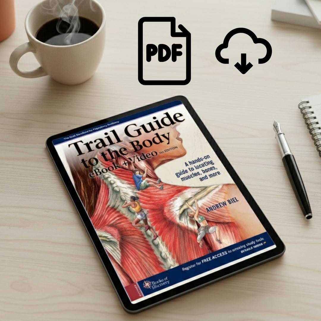 Trail Guide to the Body PDF, Andrew Biel Anatomy Book, Muscles Bones ...