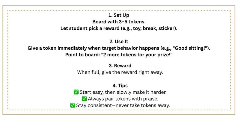 Printable | Peppa Pig Token Board | ABA, Speech, OT Therapy ...