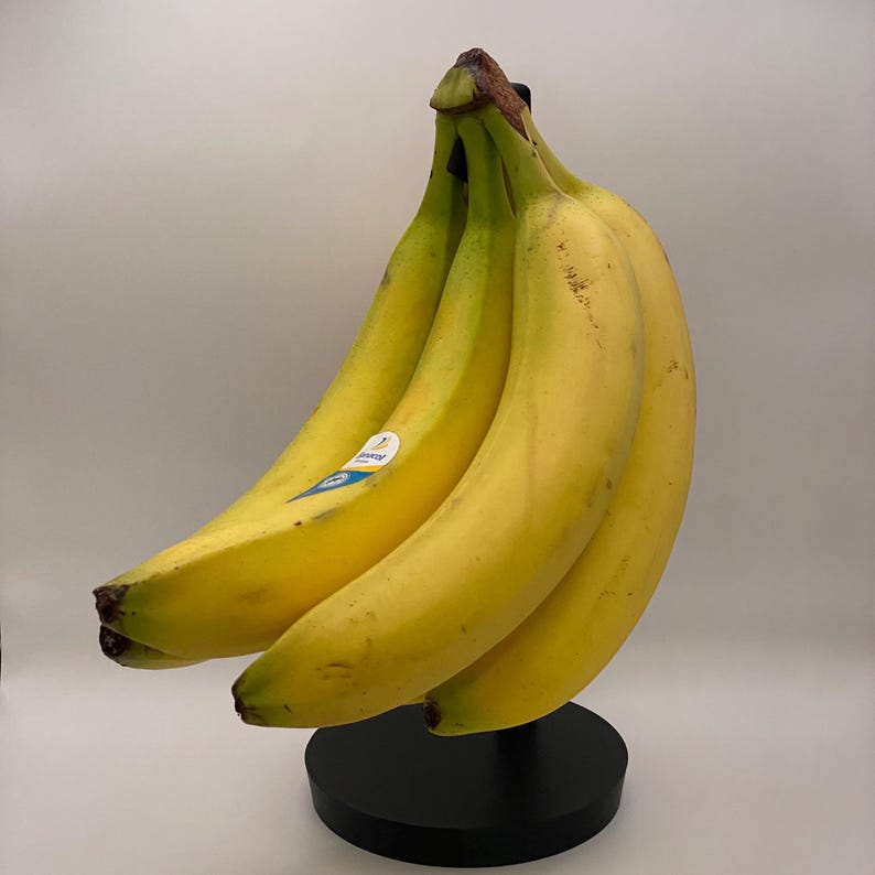 Minimalist 3D Printed Banana Holder: Modern Kitchen Fruit Stand - Etsy