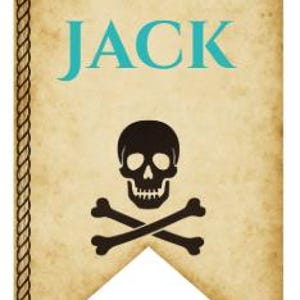 Editable Pirate Party Banner Printable – Full Alphabet, Numbers, Extra ...