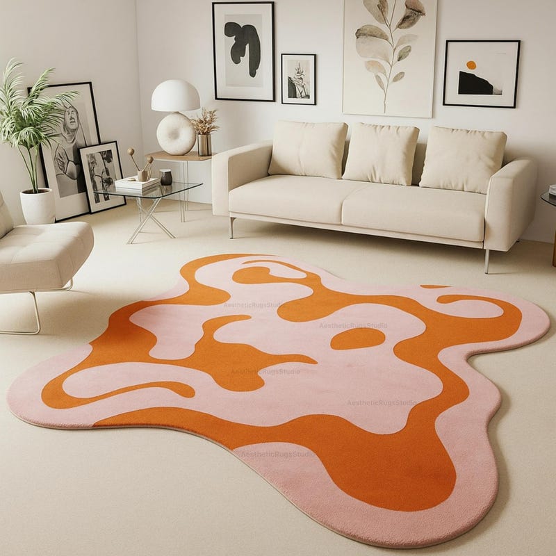 Blob Rug - Etsy