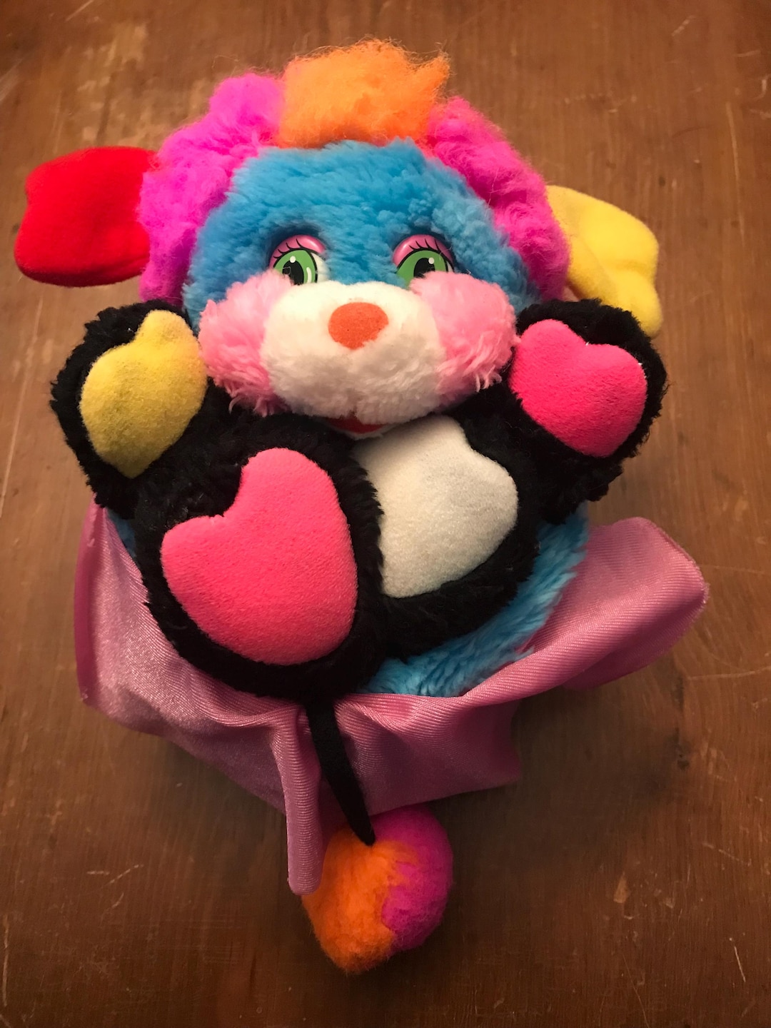 Vintage Teal Rock Star Punkster Popple Plush, 1980’s Collectible Mattel ...